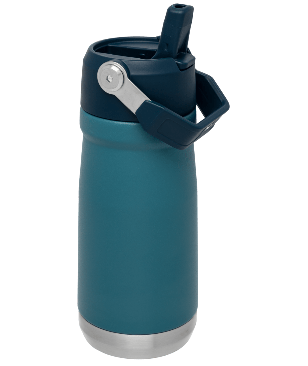 BOTELLA TÉRMICA STANLEY FLIP STRAW AZUL LAGOON | 502 ML - Terra Outdoor